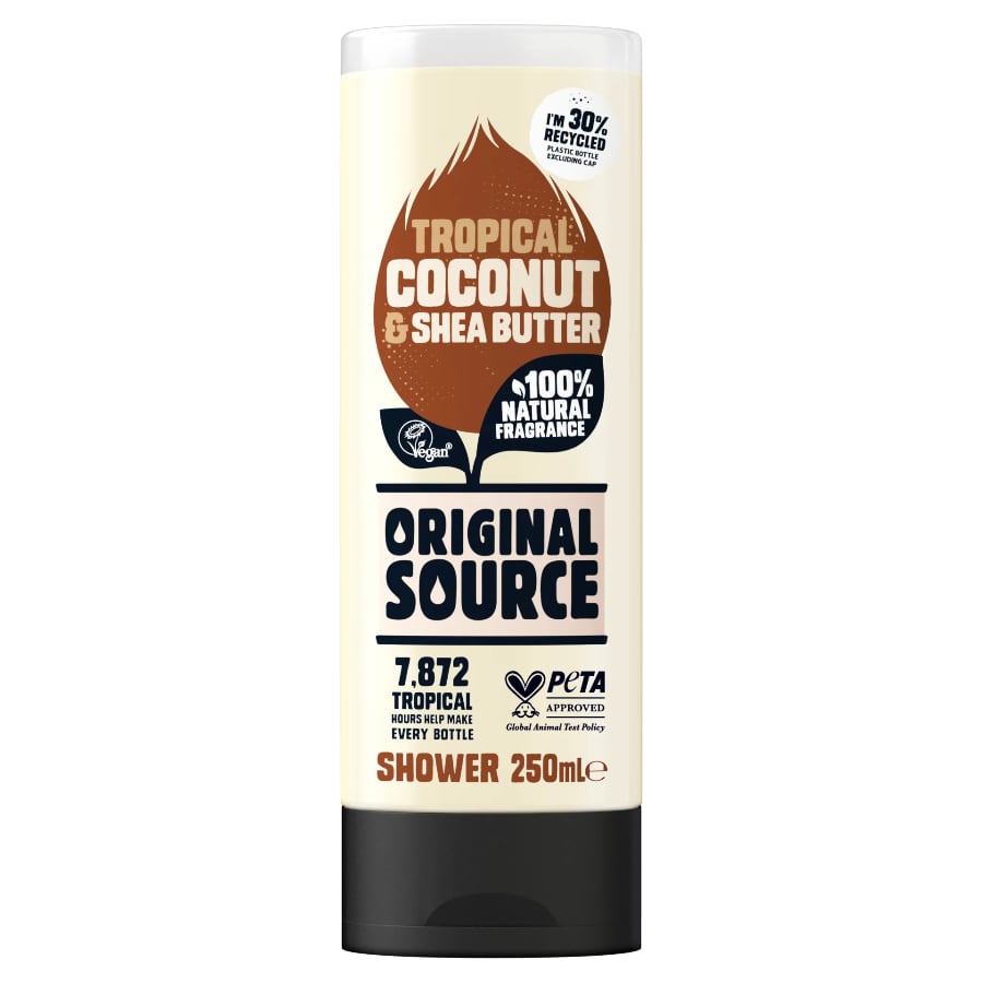 Tropical Coconut & Shea Butter Shower Gel | Original Source