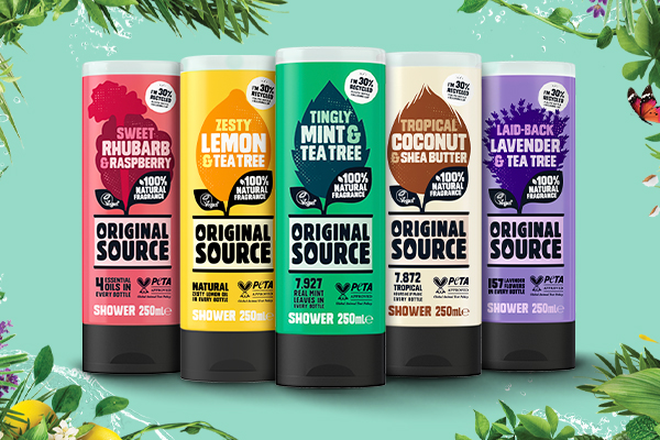 Bold, Intense and Vegan Shower Gels | Original Source